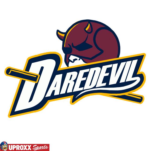 Superheroes take to the court with these NBA logo redesigns