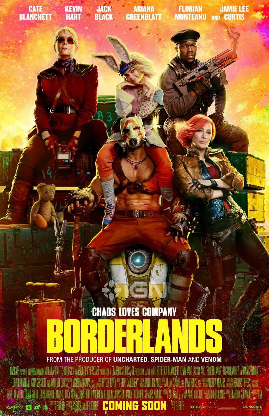 Borderlands Cast & Character Guide
