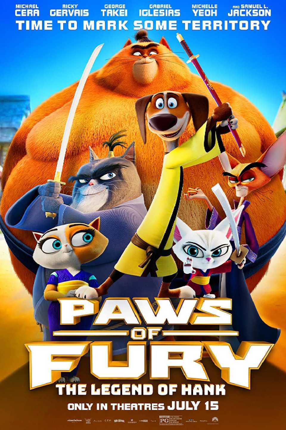 Michael Cera's Paws of Fury: The Legend of Hank Arrives on Hulu
