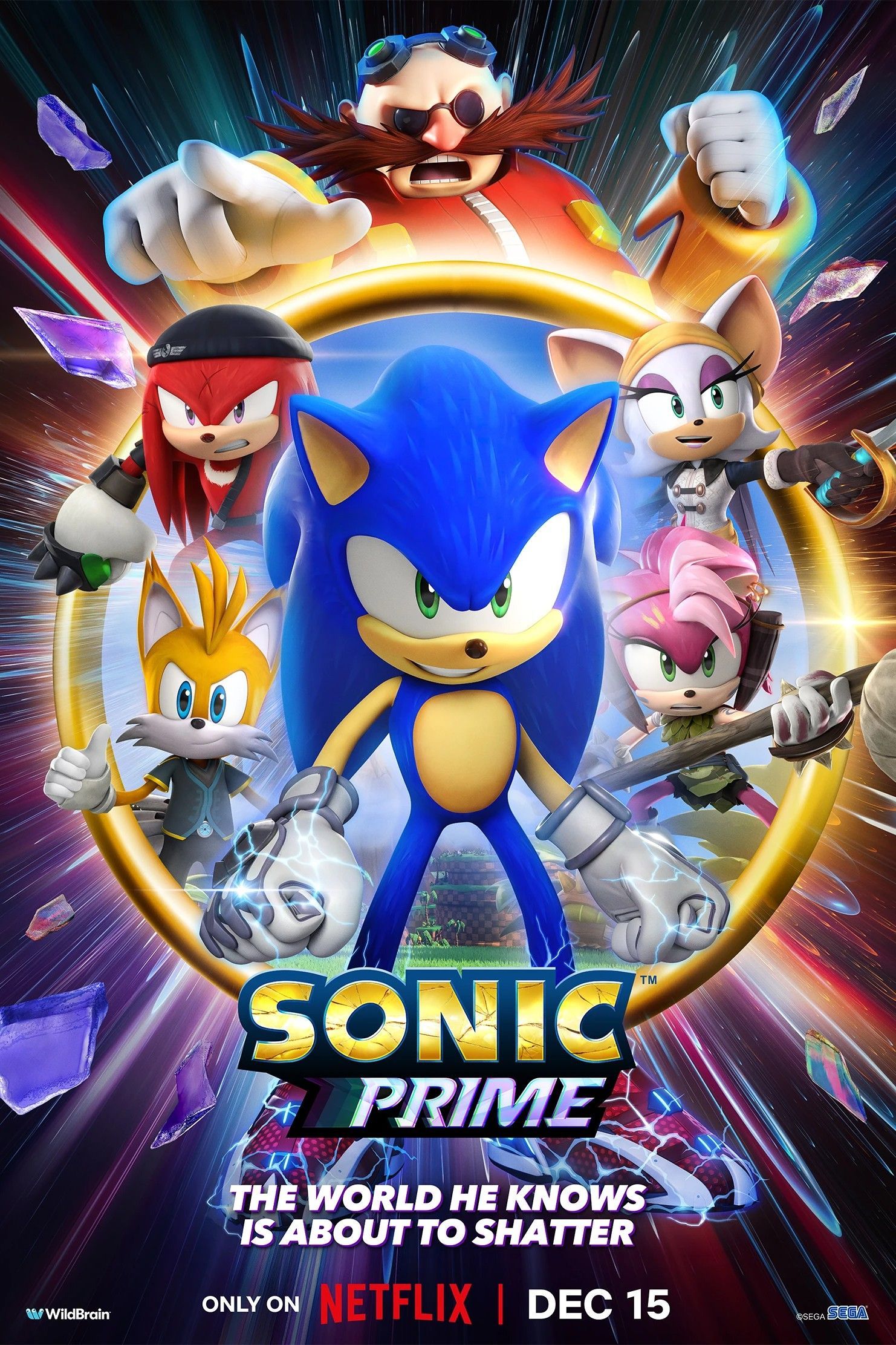 New Sonic Prime Trailer Sends the Hedgehog and His Friends Into Battle