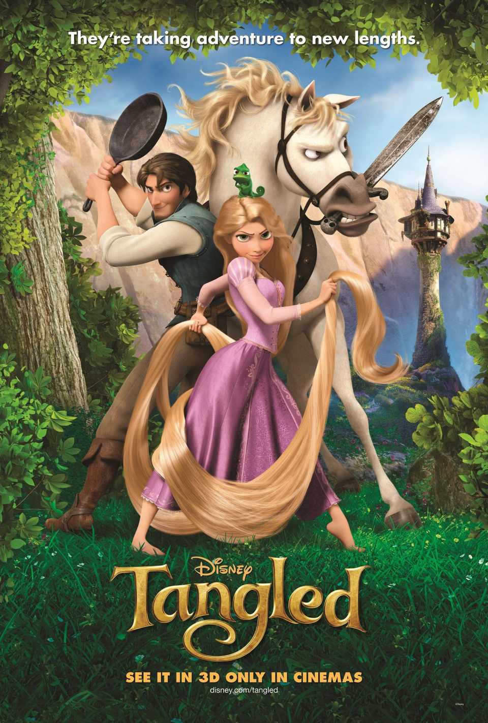 Disney's Tangled Live-Action Remake Casts Its Rapunzel and Flynn