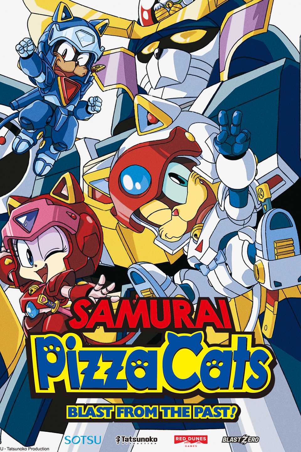 Samurai Pizza Cats Series Returns for New 35th-Anniversary Release