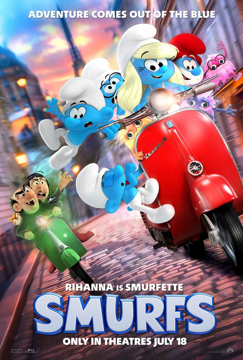 Adventure Comes Out of the Blue in New Smurfs Trailer