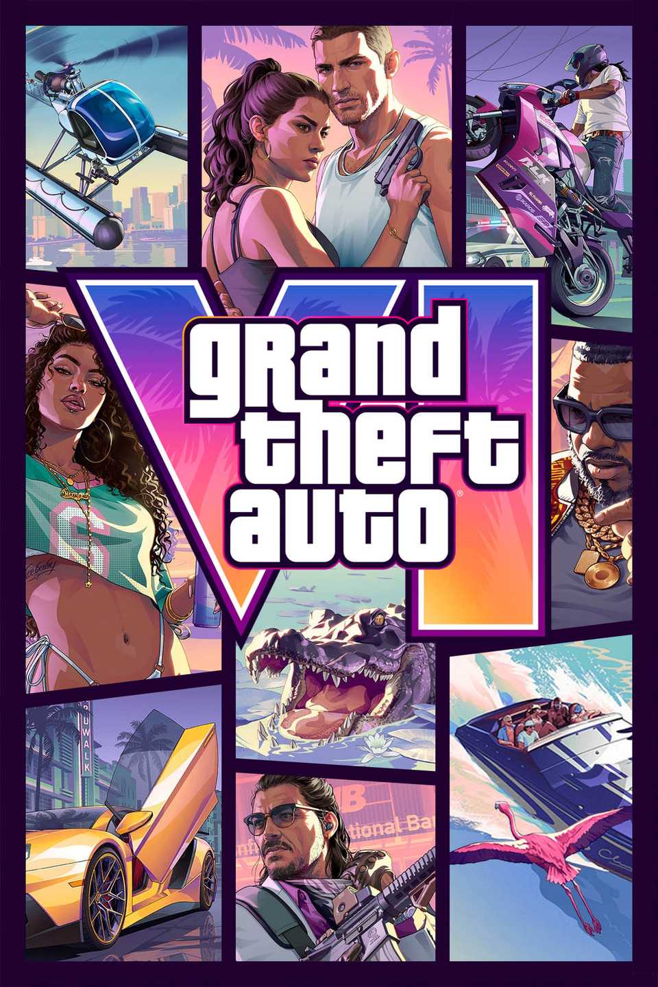 GTA 6 Cover Art Officially Revealed Alongside Pre-Order Date