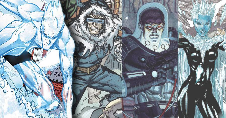 The Coldest Characters in Comic Books