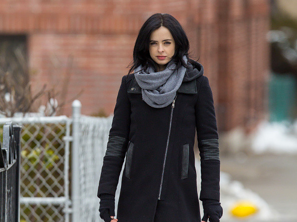 First Images of Krysten Ritter as "AKA Jessica Jones" Appear as Filming ...