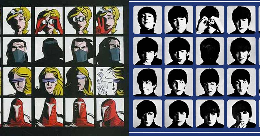 LOOK: Comic Book Cover Homages to Music Album Art