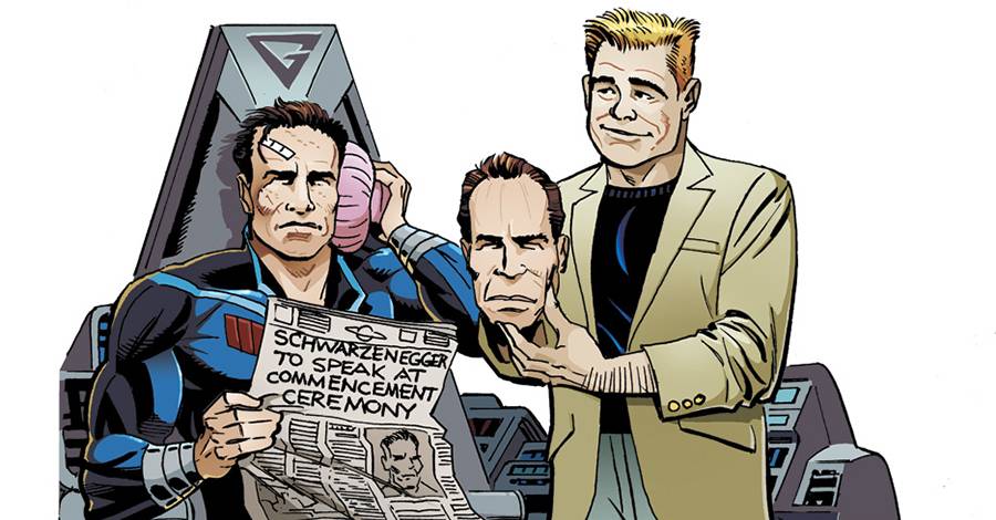 Chuck Dixon Shares Art From Abandoned Schwarzenegger-starring ...