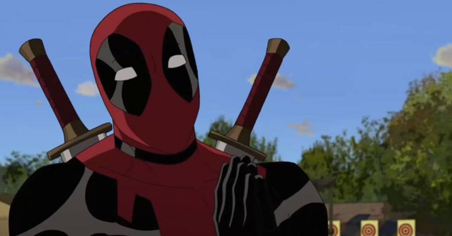 "Deadpool" Red Band Trailer Gets Animated Makeover