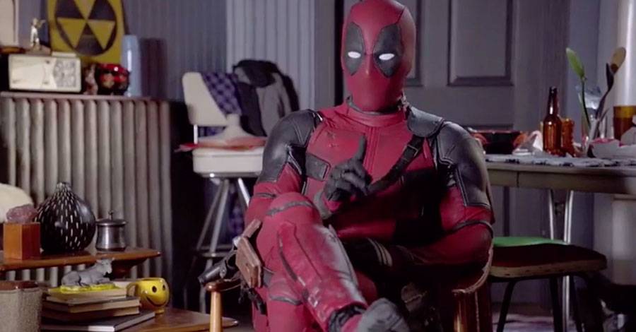 "Deadpool" Promo Says "Touch Yourself" -- You Know, For Cancer Awareness
