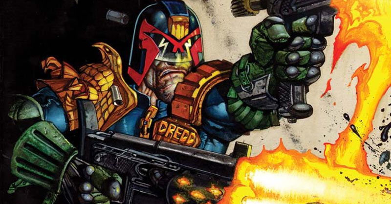 EXCLUSIVE: Simon Bisley Returns to Judge Dredd for "2000 AD" Variant