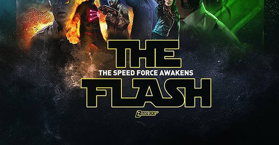 The Speed Force Is Strong With This "Flash"/"Star Wars" Mashup Poster