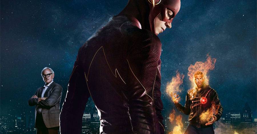 "The Flash" & Firestorm are "Ready to Burn" in New Poster