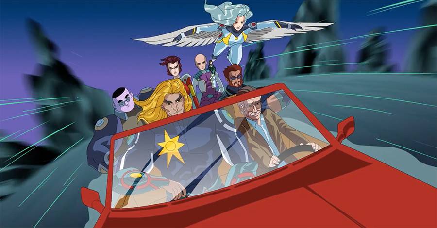 WATCH: Stan Lee Leads Badass Brigade In New "Cosmic Crusaders" Cartoon