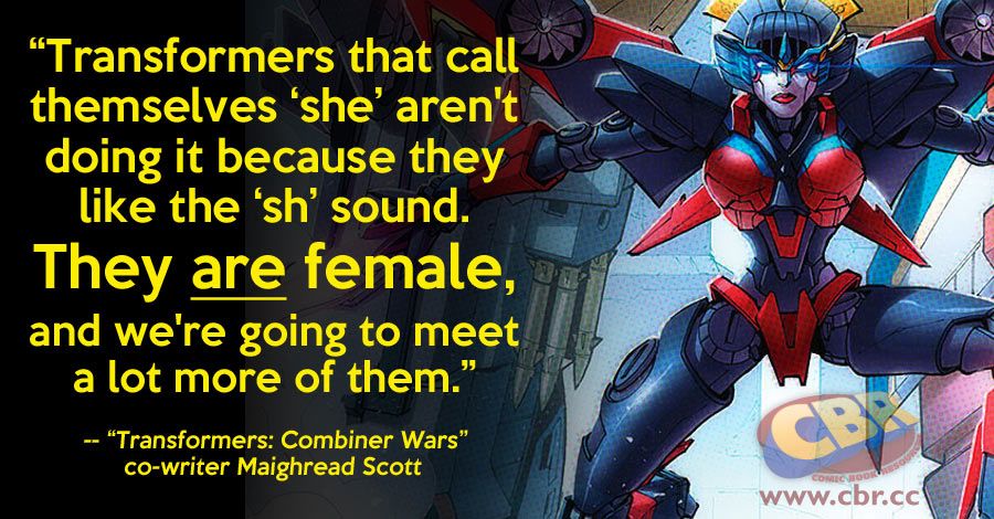 Writers Talk "Combiner Wars" Event, Transformers Gender Identity & More