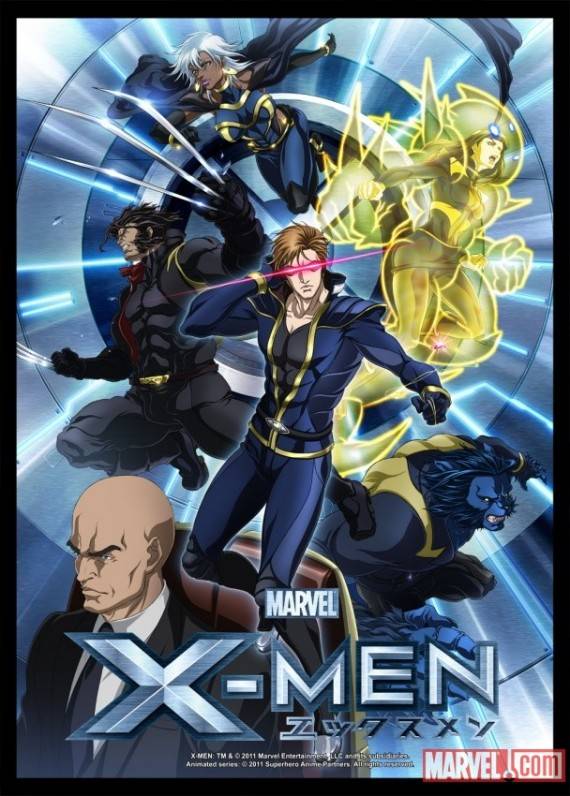 New Screencaps, Character Designs For X-Men Anime