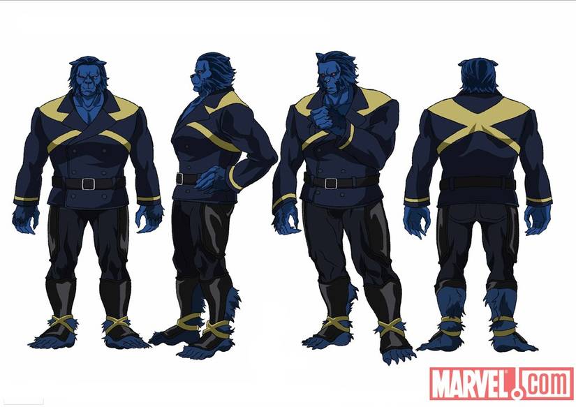 New Screencaps, Character Designs For X-Men Anime