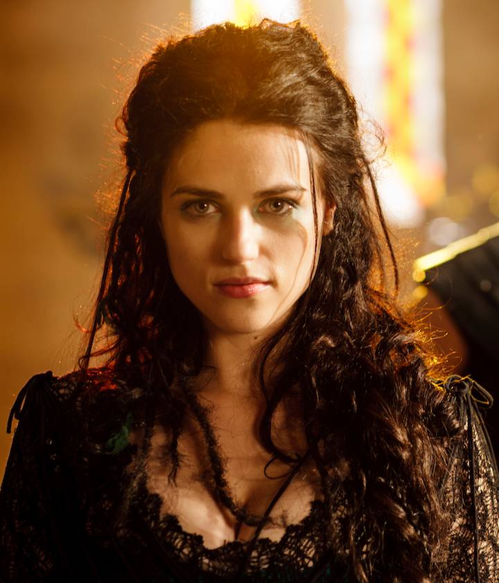 Merlin's Katie McGrath Channels 'Goth Jessica Rabbit' as Morgana