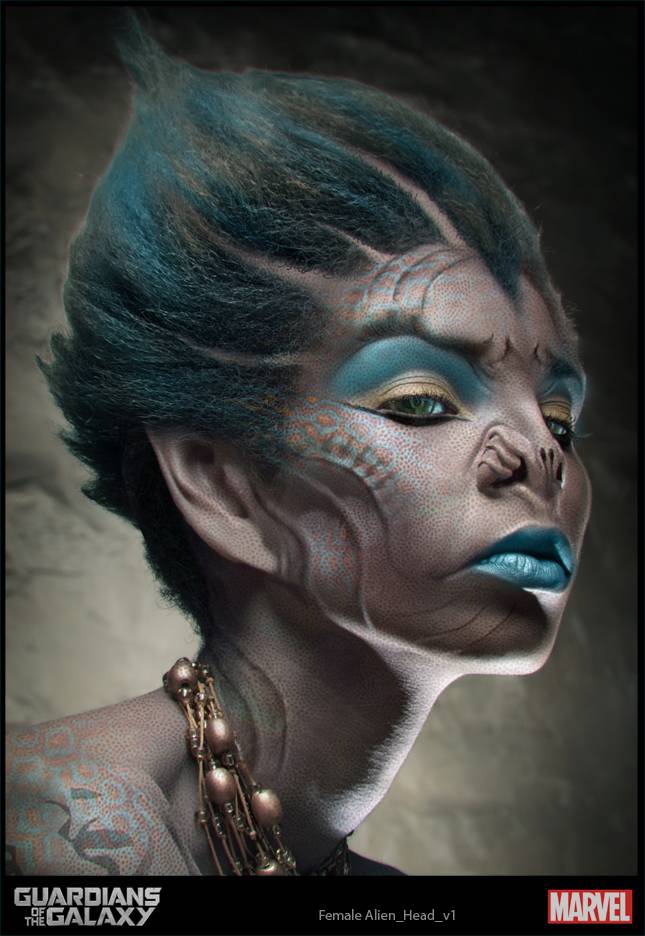 Artist Reveals Concept Art for "Guardians of the Galaxy's" Celestial, Cosmo