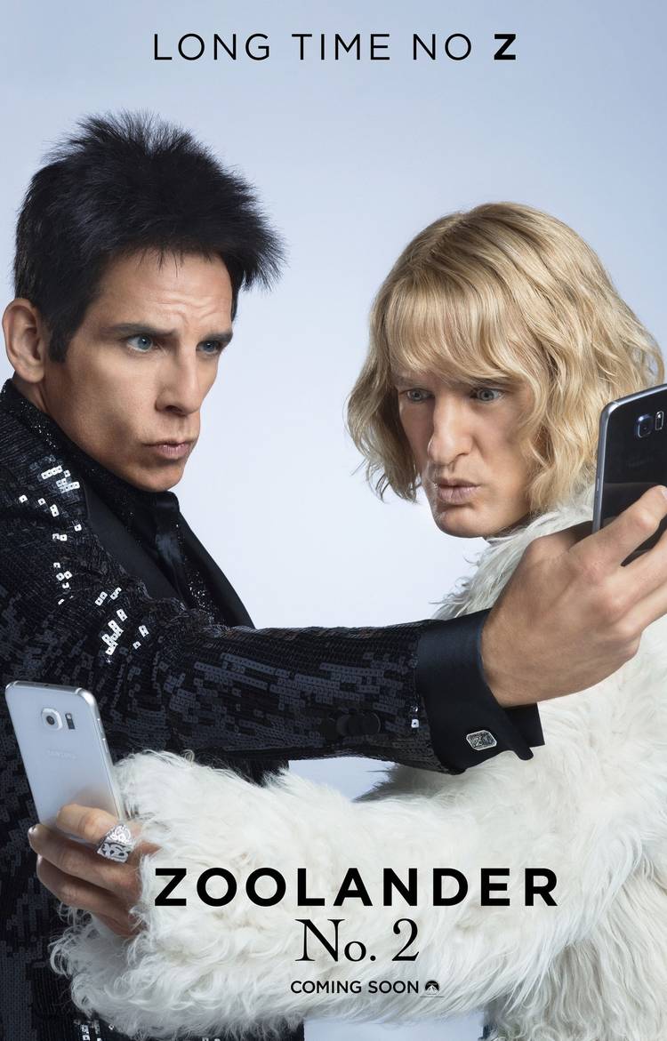 New 'Zoolander 2' Poster's Selfie Game is Strong