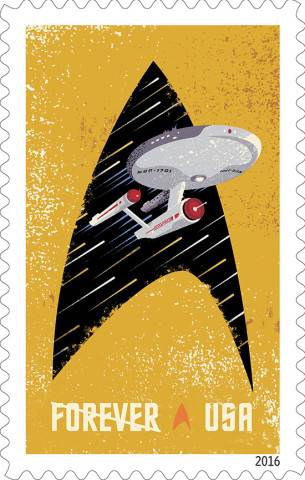 USPS's 'Star Trek' Stamps Help You Boldly Pay Your Bills in 2016